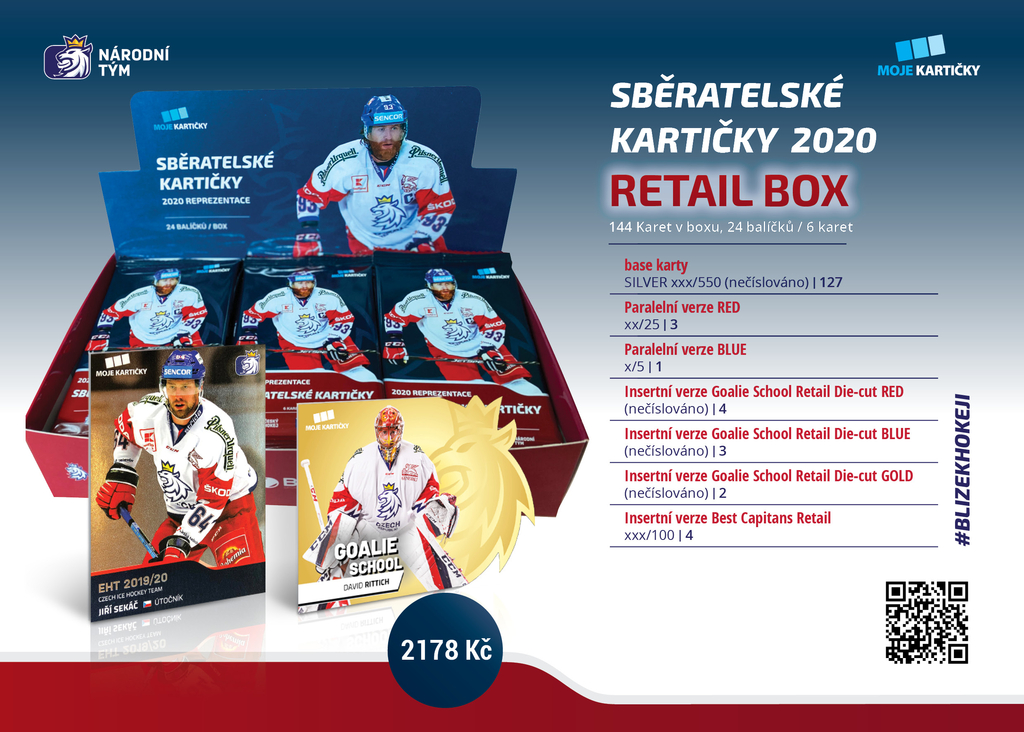 2020 Hobby box - MK Národní tým | Hokejové kartičky