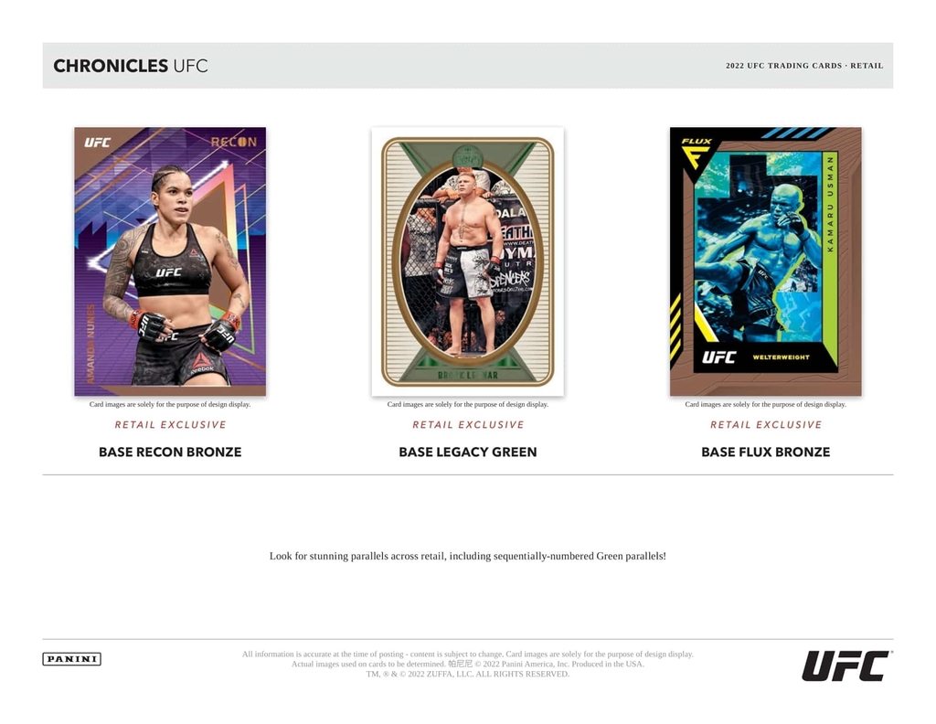 2022 Panini Chronicles UFC Blaster box | Hokejové kartičky | Hokejové ...