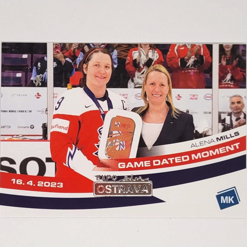Alena Mills 2023 MK EXPO Ostrava | Hokejové kartičky | Hokejové album | Prodejna